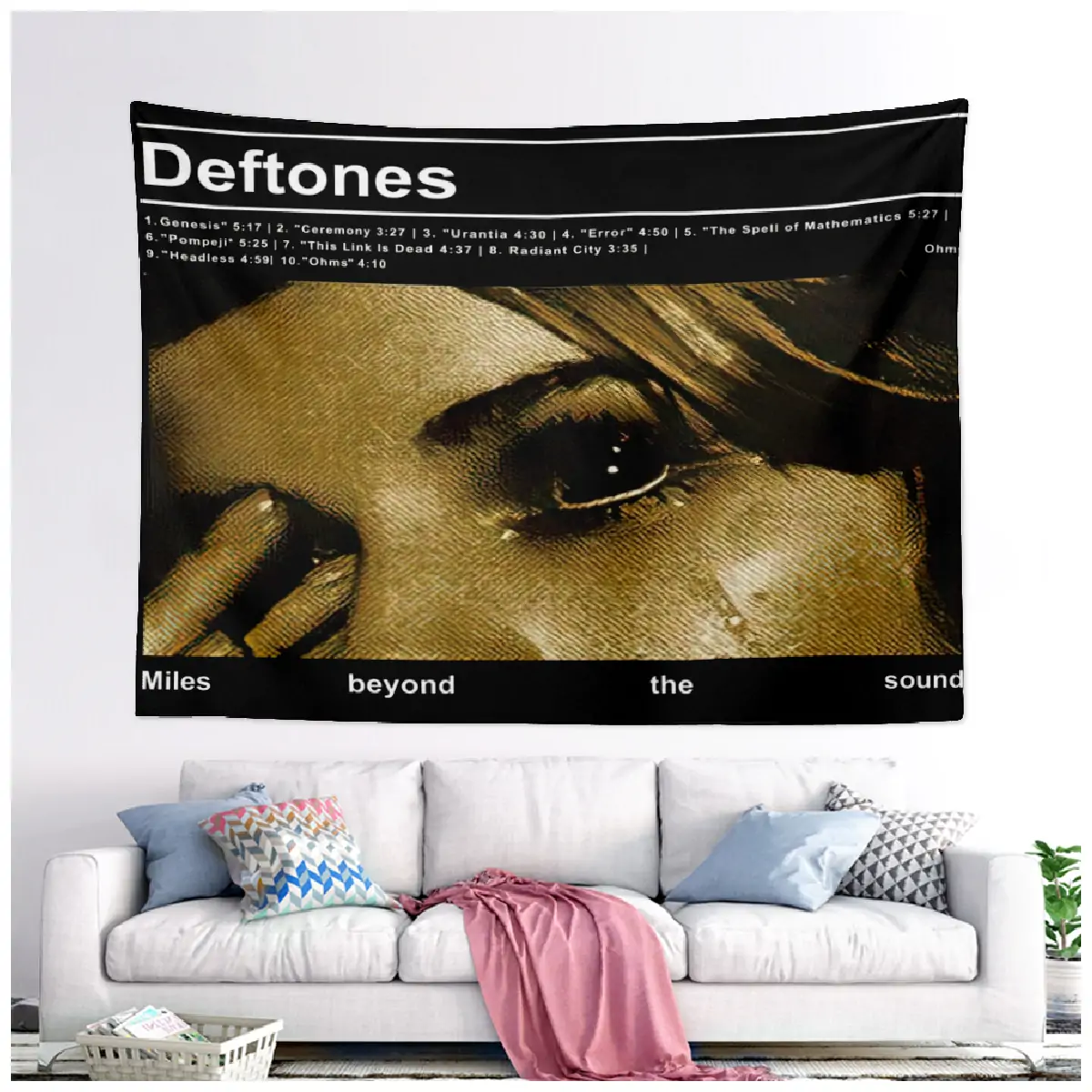 The Deftones OHMS Wall Hanging Banner - Deftones Merch