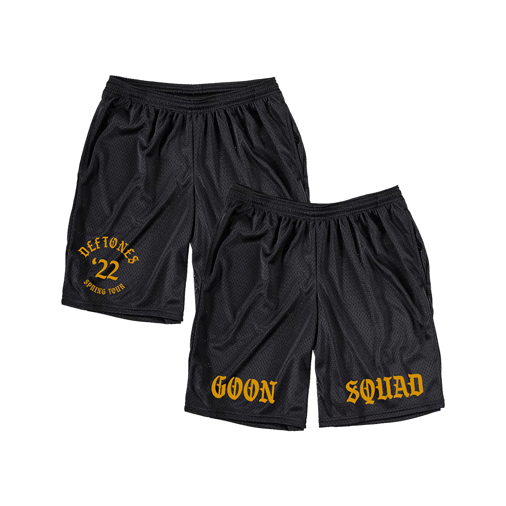 Goon Squad Black Shorts – Deftones Merch