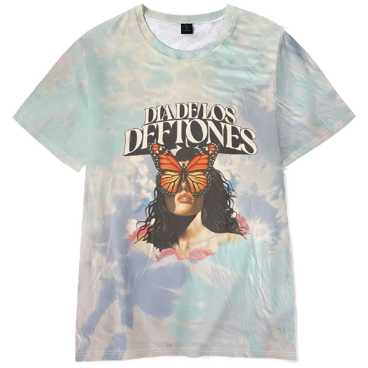 Deftones 3D Dia De Los Rock T-Shirt - Deftones Merch